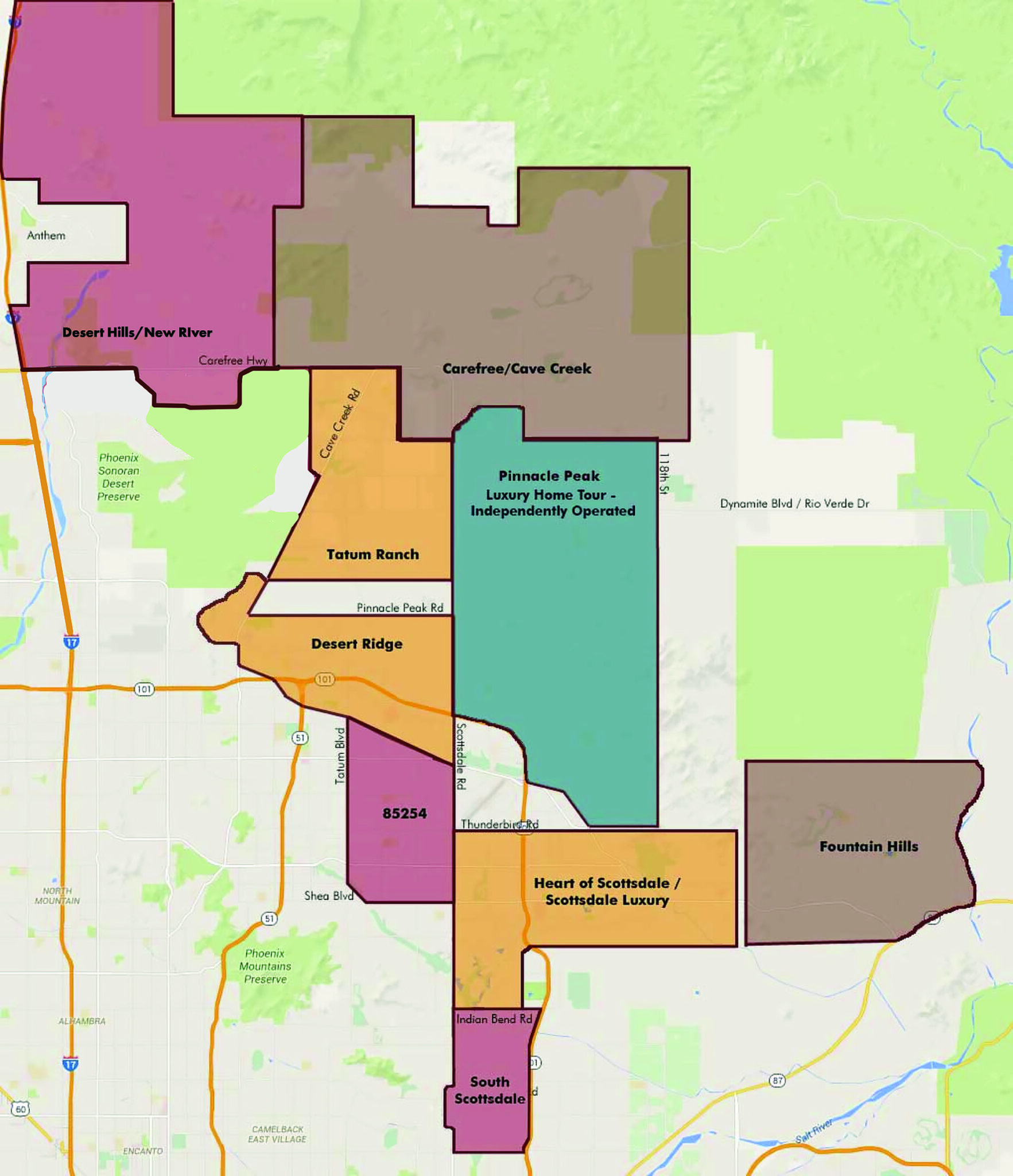 Find Your Area - Scottsdale REALTORS®